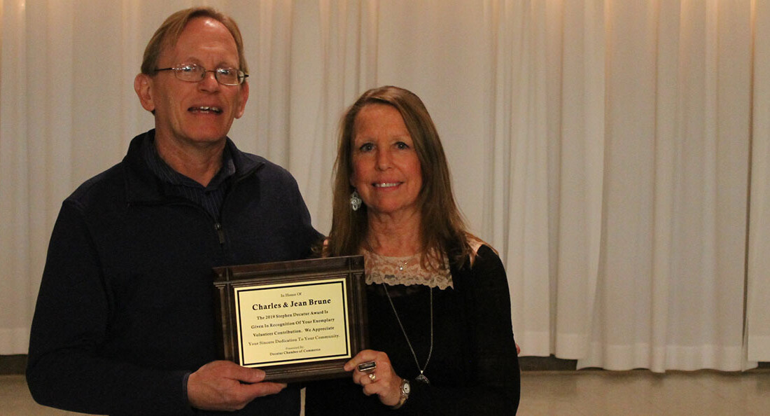 Brunes honored with Stephen Decatur Award | The Berne Witness