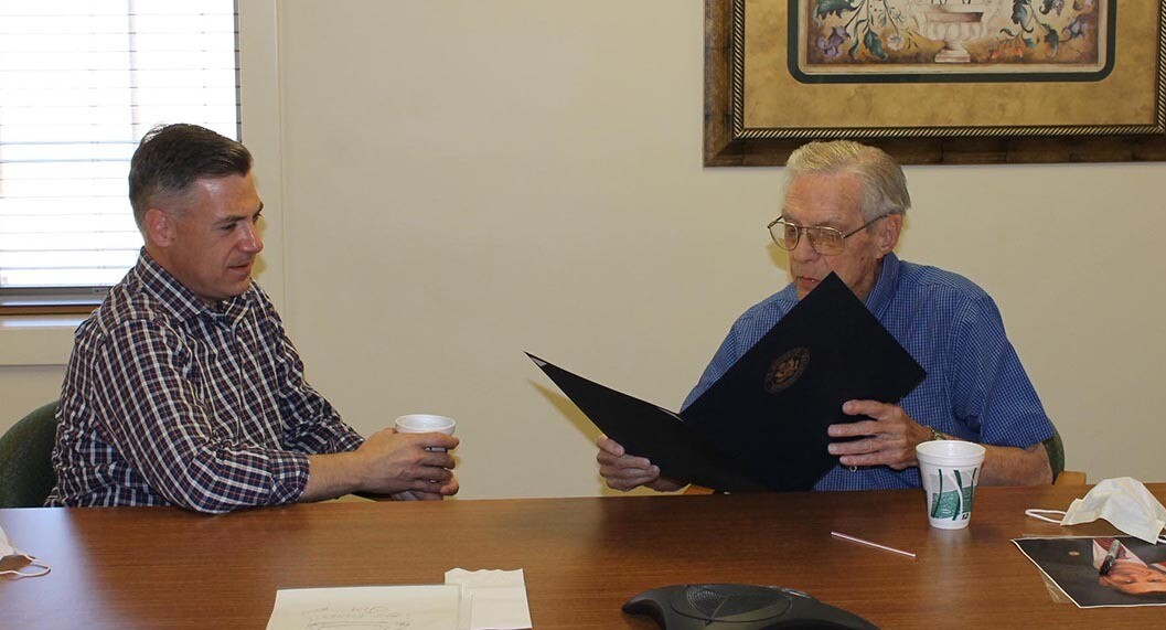 Buhler receives Congressional Honor | The Berne Witness