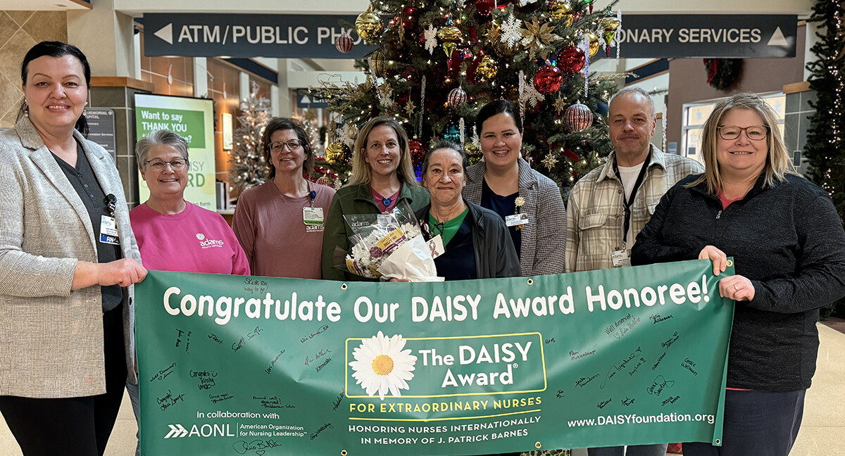 Miller honored with DAISY Award for outstanding… | The Berne Witness