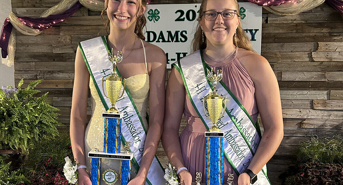 2025 4-H Royal and Distinguished Ambassadors | The Berne Witness